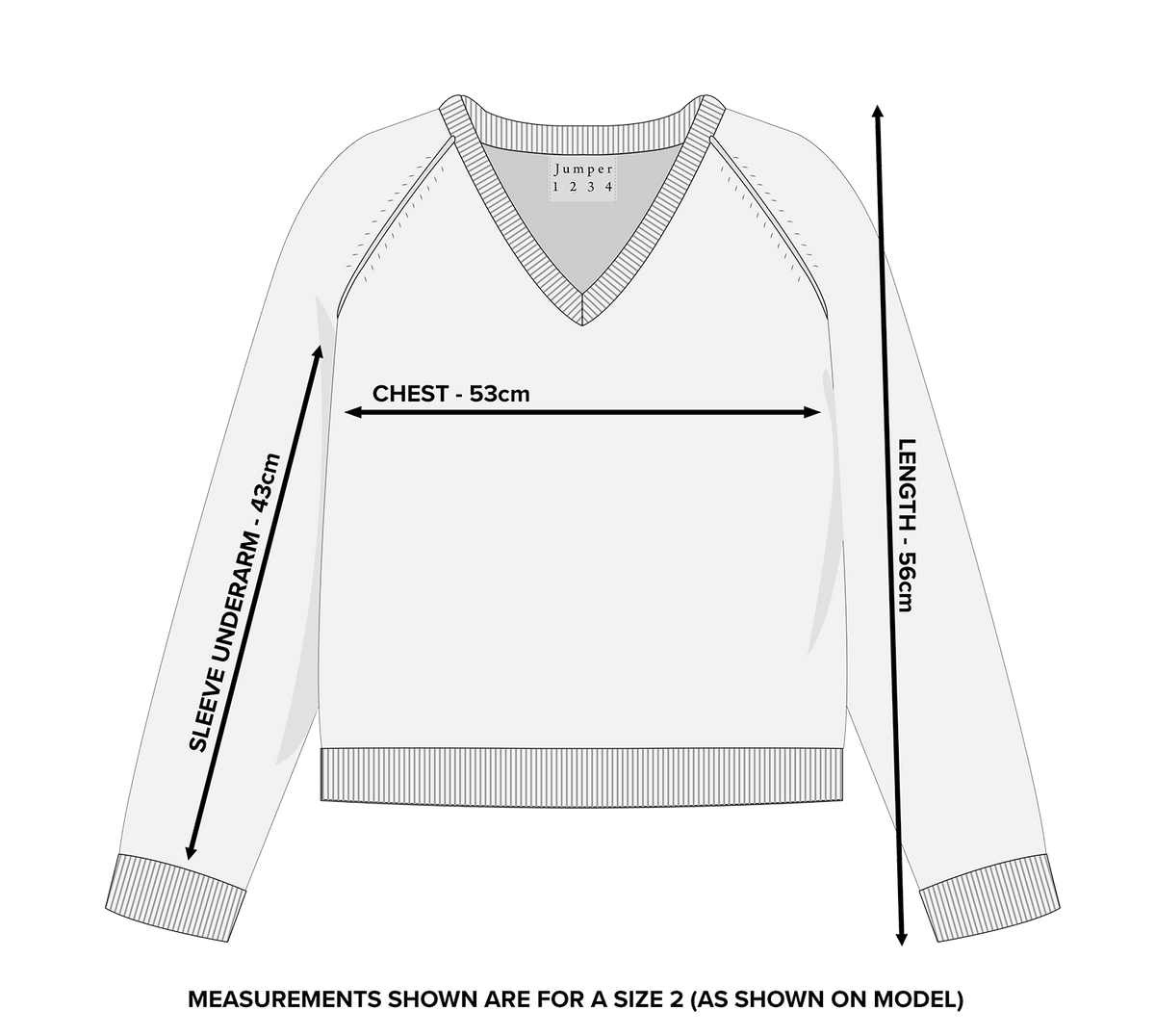 Fit Guide – Jumper 1234